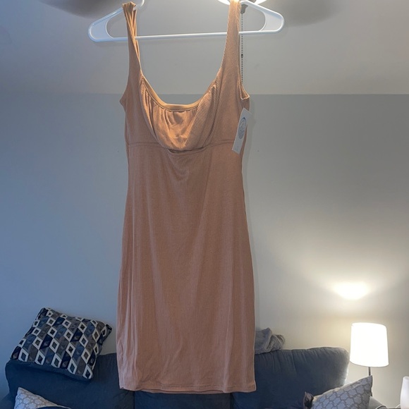 Dresses | Tannude Mini Dress With Under Cleavage Slit | Poshmark